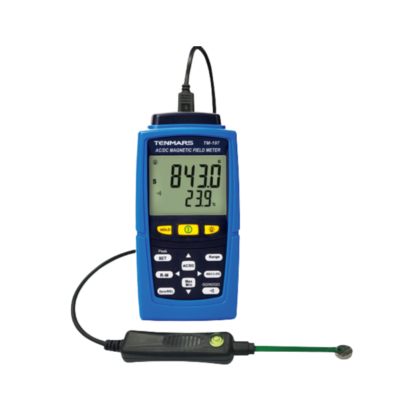 TM-197 AC/DC Magnetic Field Meter - EgeRate Elektronik