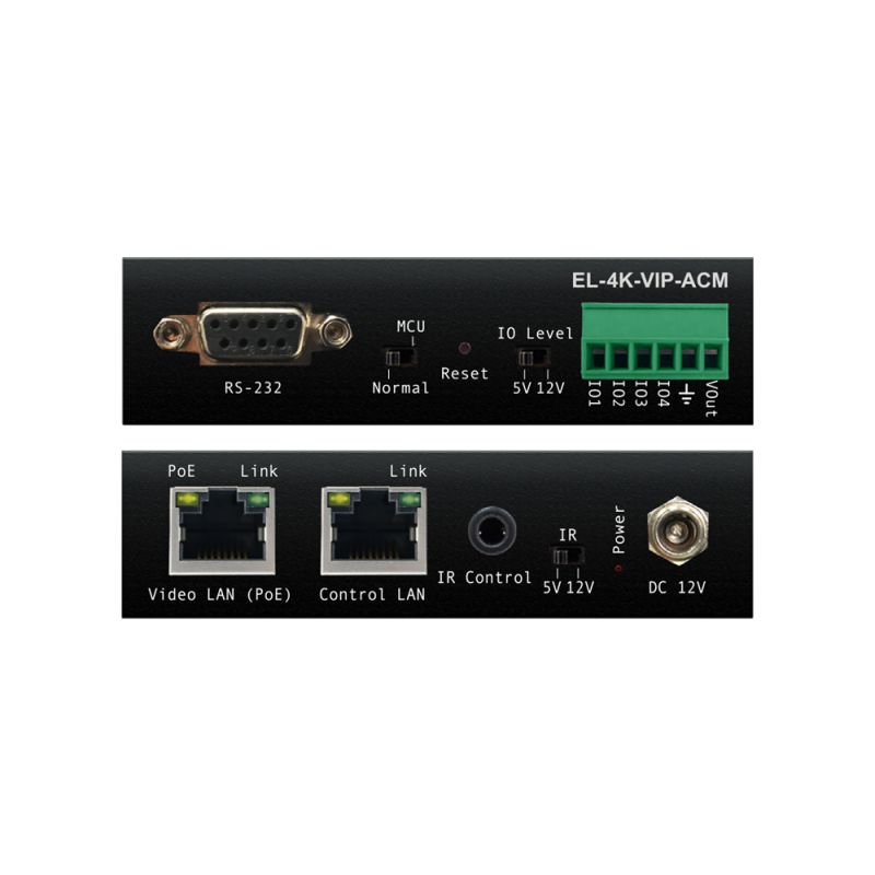 EL-4K-VIP-ACM 4K UHD Video Over IP Advanced Control Module - EgeRate ...