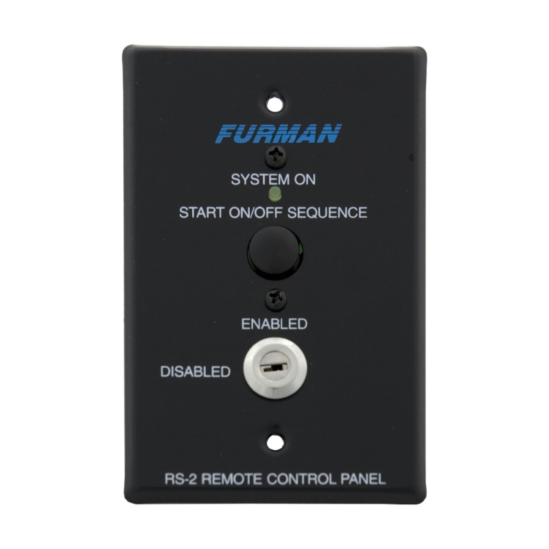 RS-2 Key Switched Remote System Control Panel w/ Momentary Start On/Off ...